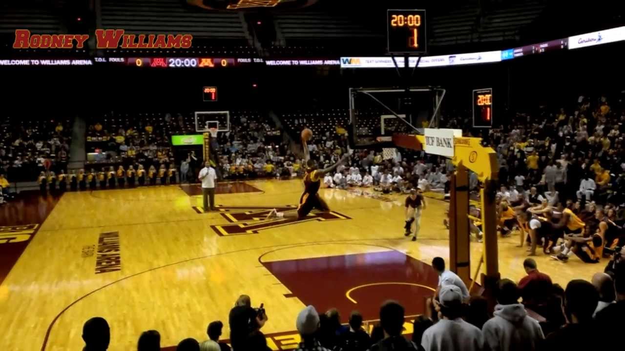 Minnesota Gophers Dunk Contest All-Star Friday Night #MyView - YouTube