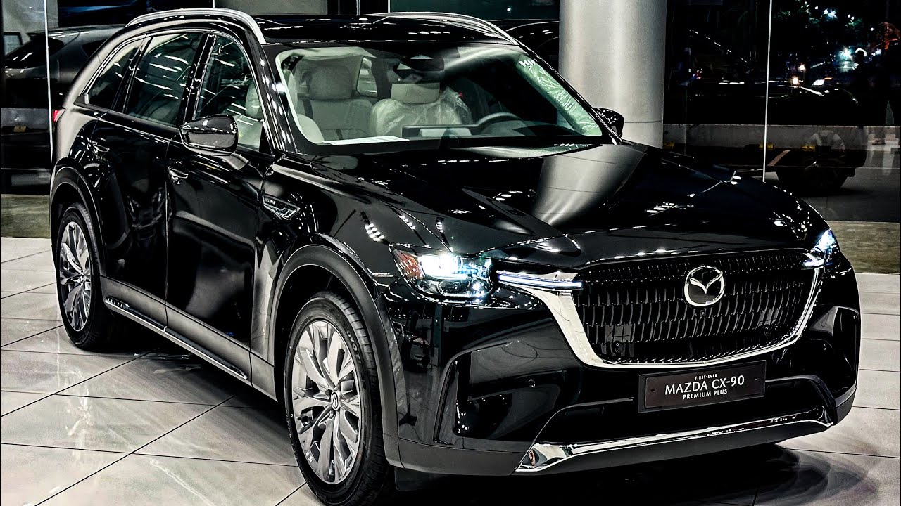 2025 Mazda cx90 premium plus Review Interior and Exterior - YouTube
