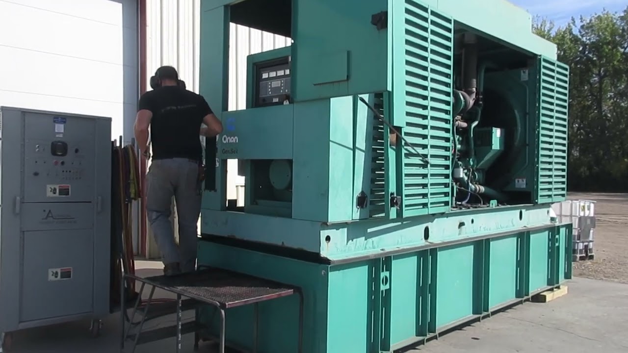450 kw Cummins / Onan Diesel Generator SN C990886887 Video 1 - Abraham ...