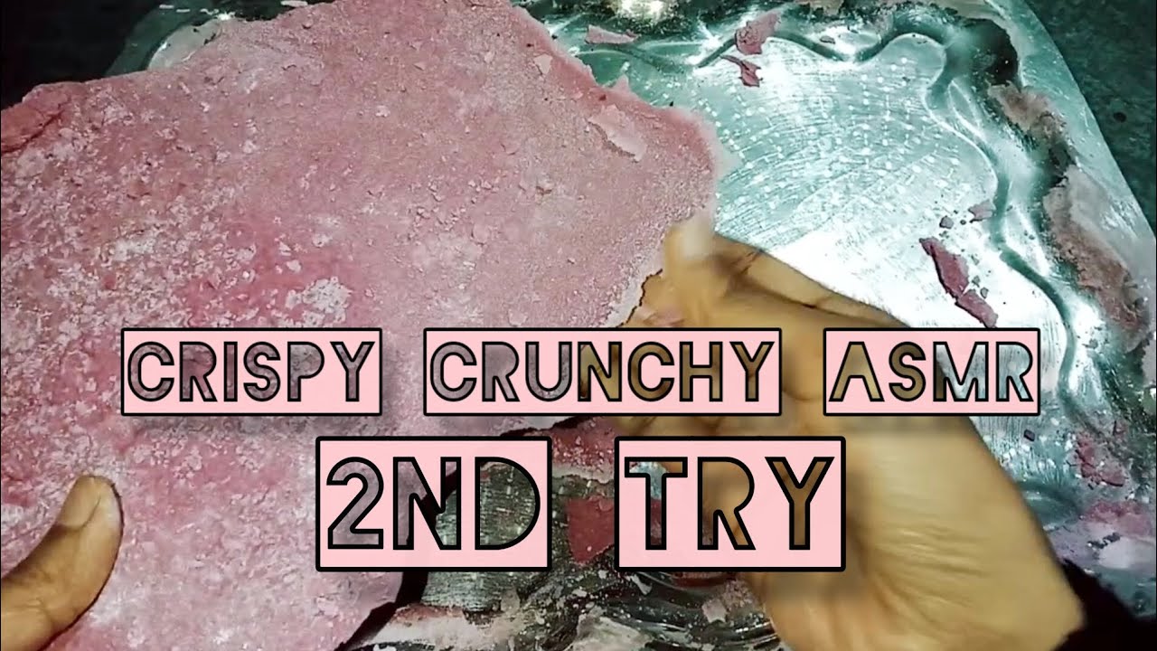 crispy crunchy asmr | asmr video | gym chalk | sleeping sound | asmr ...