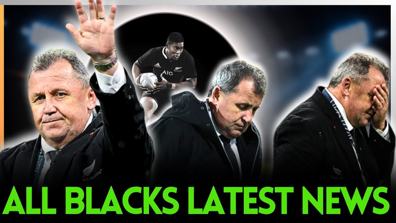 ALL BLACKS LATEST NEWS: 💔🚨DRASTIC FINAL! 🚨FOSTER'S GOODBYE! SO THE ...