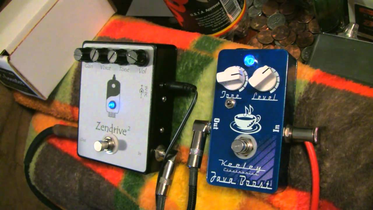 Keeley Java Boost and Hermida Zendrive 2 Demo - YouTube