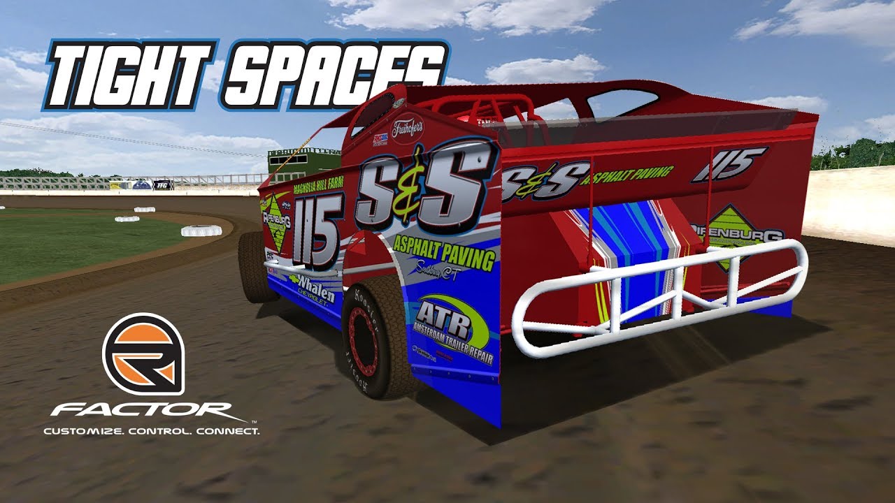 rfactor: Tight Spaces (Big Block Modifieds @ Glen Ridge) - YouTube