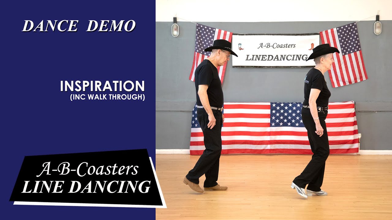 INSPIRATION - Line Dance Demo & Walk Through - YouTube
