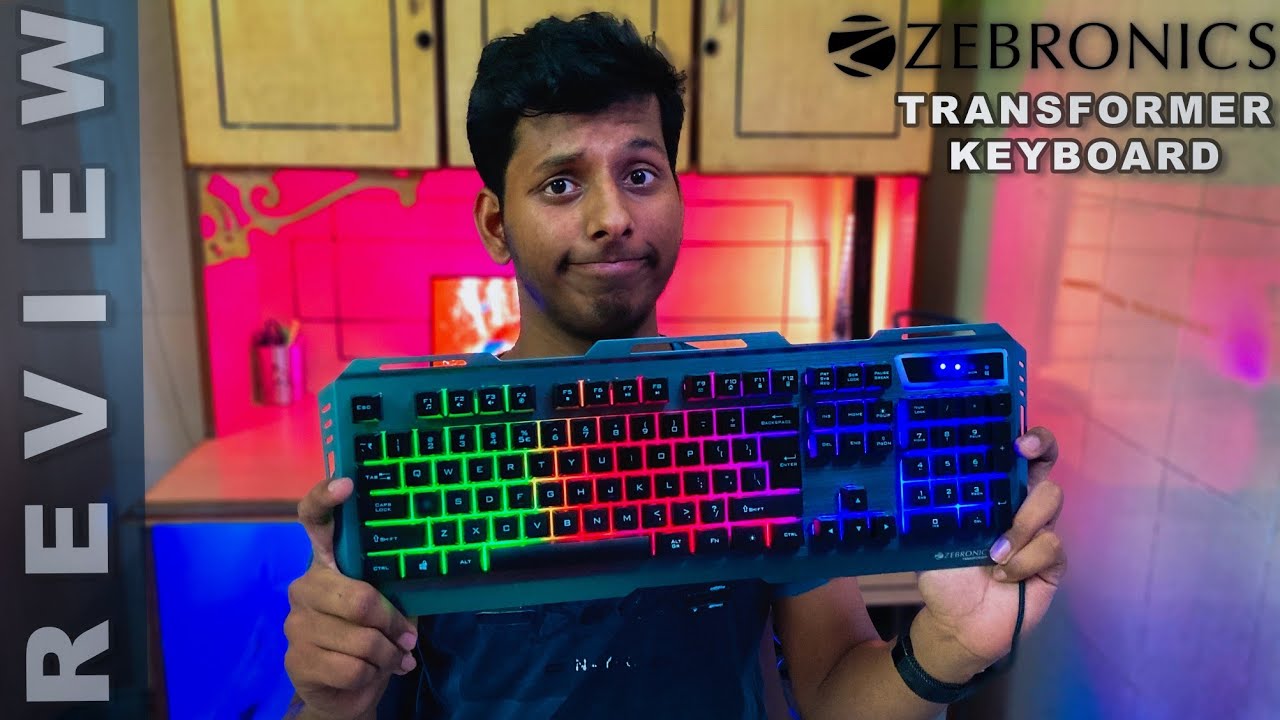 Zebronics Transformer Keyboard | ULTIMATE REVIEW | Best in Budget ...