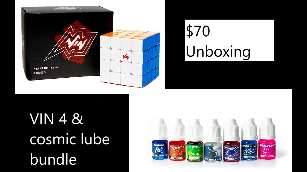 $70 Unboxing! (VIN 4 & SCS ultimate lube bundle - YouTube
