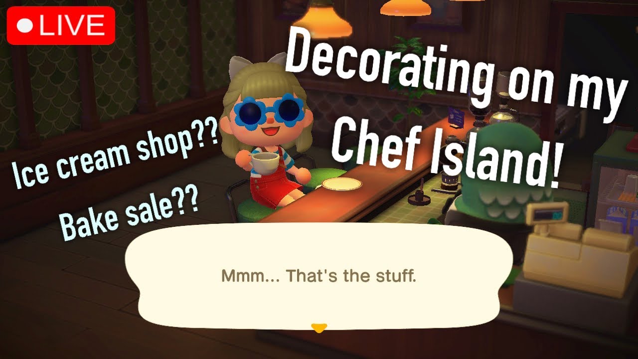 Making a Farmer’s Market on my Chef Island! - YouTube