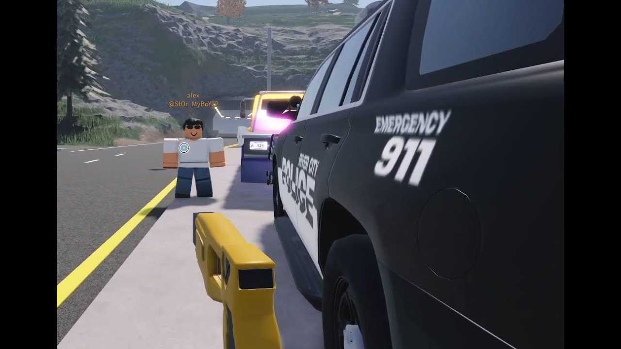 really funny australian guy erlc (roblox) - YouTube