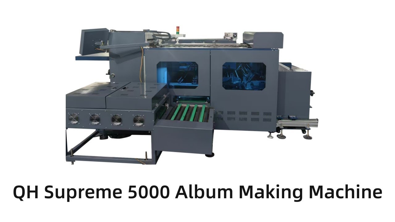 SUPREME 5000 Fully Album Making Machine Display And Introduction - YouTube