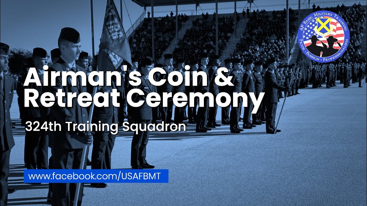 324th Training Squadron Airman's Coin and Retreat Ceremony -- November ...