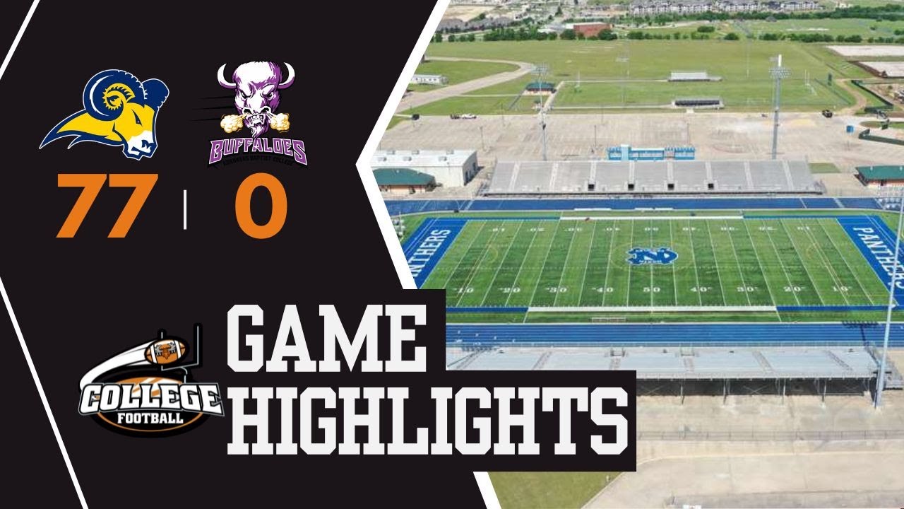 #14 TX Wesleyan vs. Arkansas Baptist Highlights - YouTube
