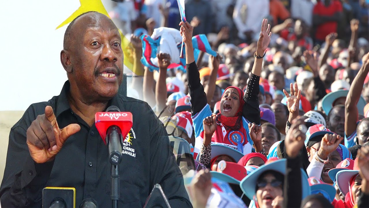 LIVE: PROFESA LIPUMBA ANATANGAZA MGOMBEA URAIS CUF TANZANIA BARA NA ...