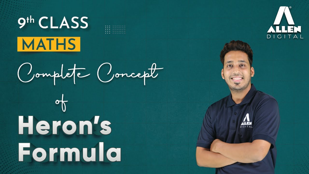 📍Concept of Heron's Formula | Areas of Equilateral and Isosceles ...