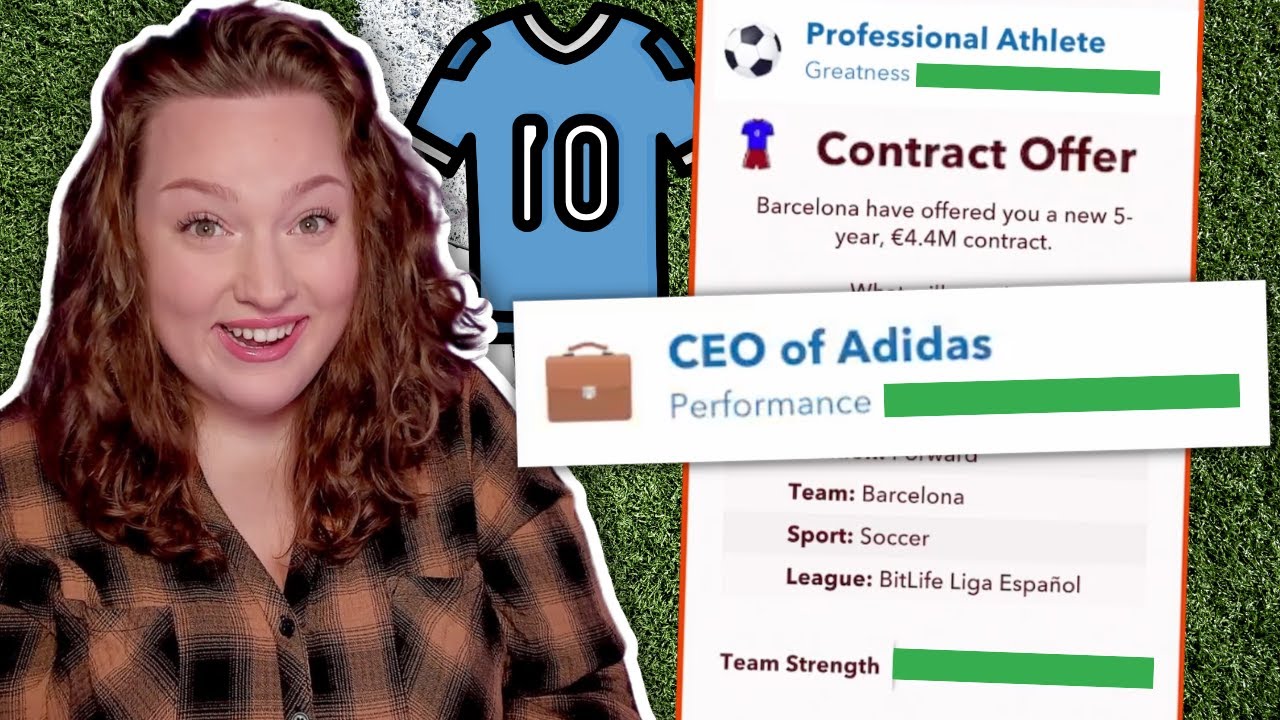 BITLIFE BUT I GO FROM A PROFESSIONAL FOOTBALL PLAYER TO CEO OF ADIDAS ...