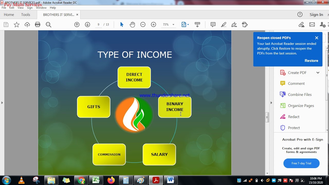 Pay Multi Services Binary / Referral - YouTube