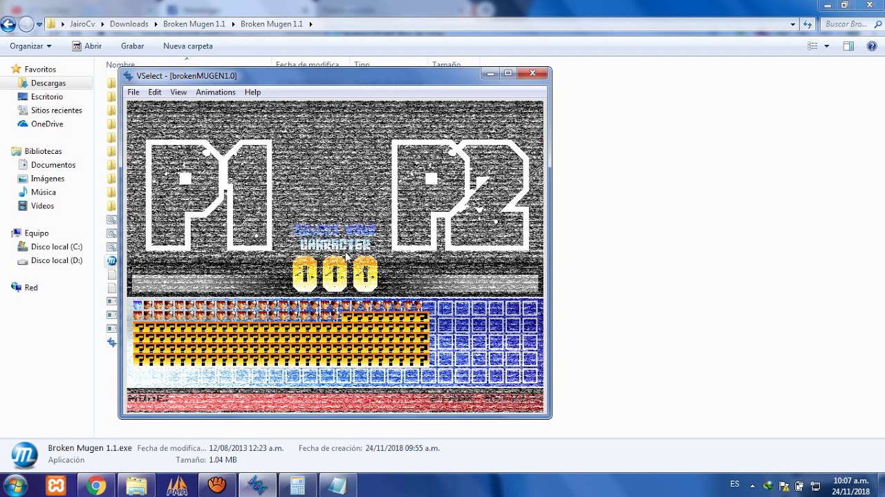 Como poner mas slots en mugen - YouTube