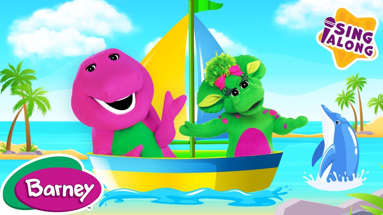 I'd Love To Sail | Outdoor Activity Song for Kids | Barney the Dinosaur ...