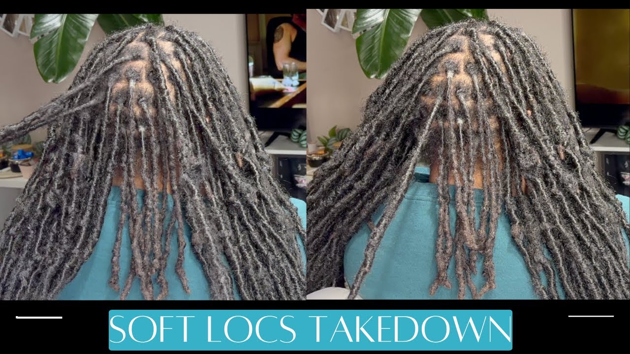 2 MONTH OLD SOFT LOCS OVER REAL LOCS TAKEDOWN | WATCH ME WORK | VIBE ...