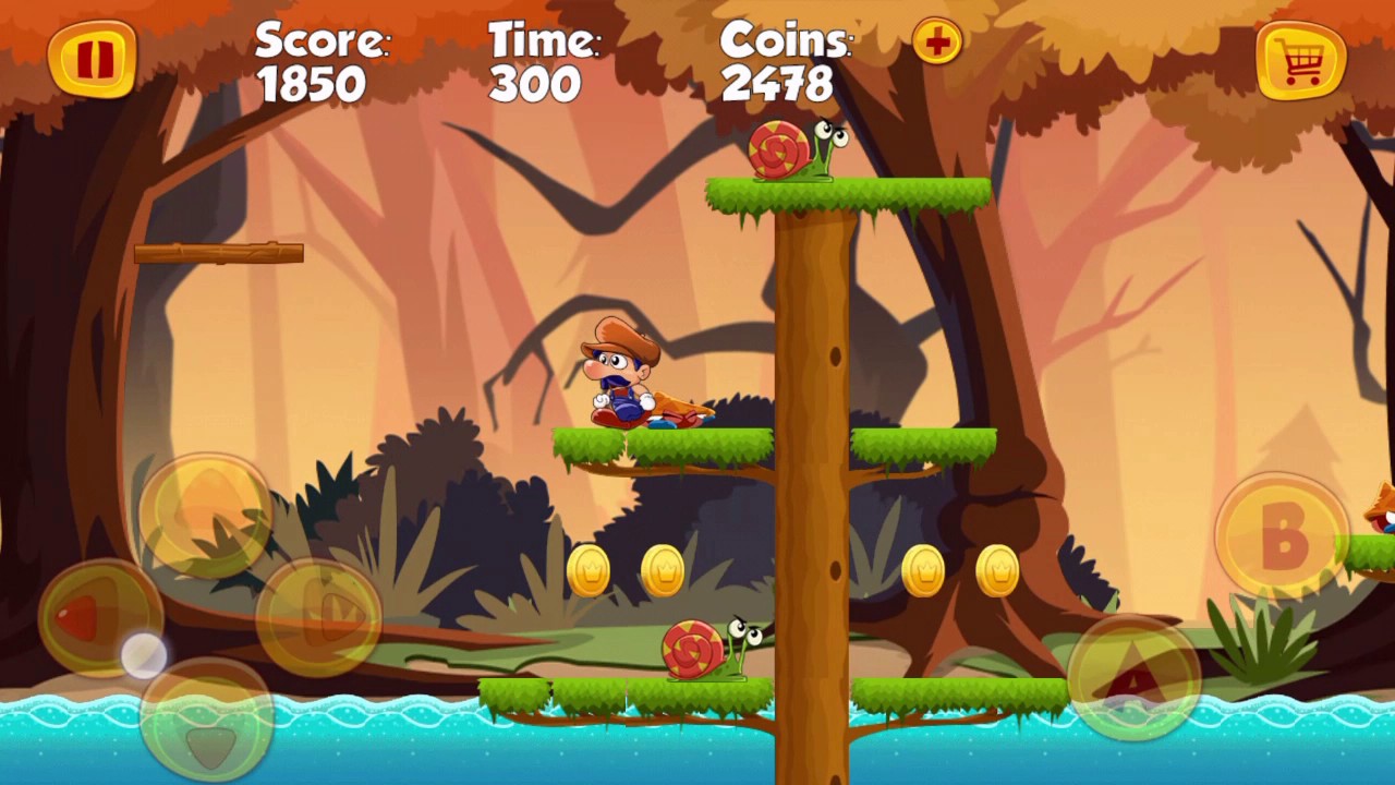 SBoy | Super Smash World Adventure | Level 33 | Super Mario like game ...