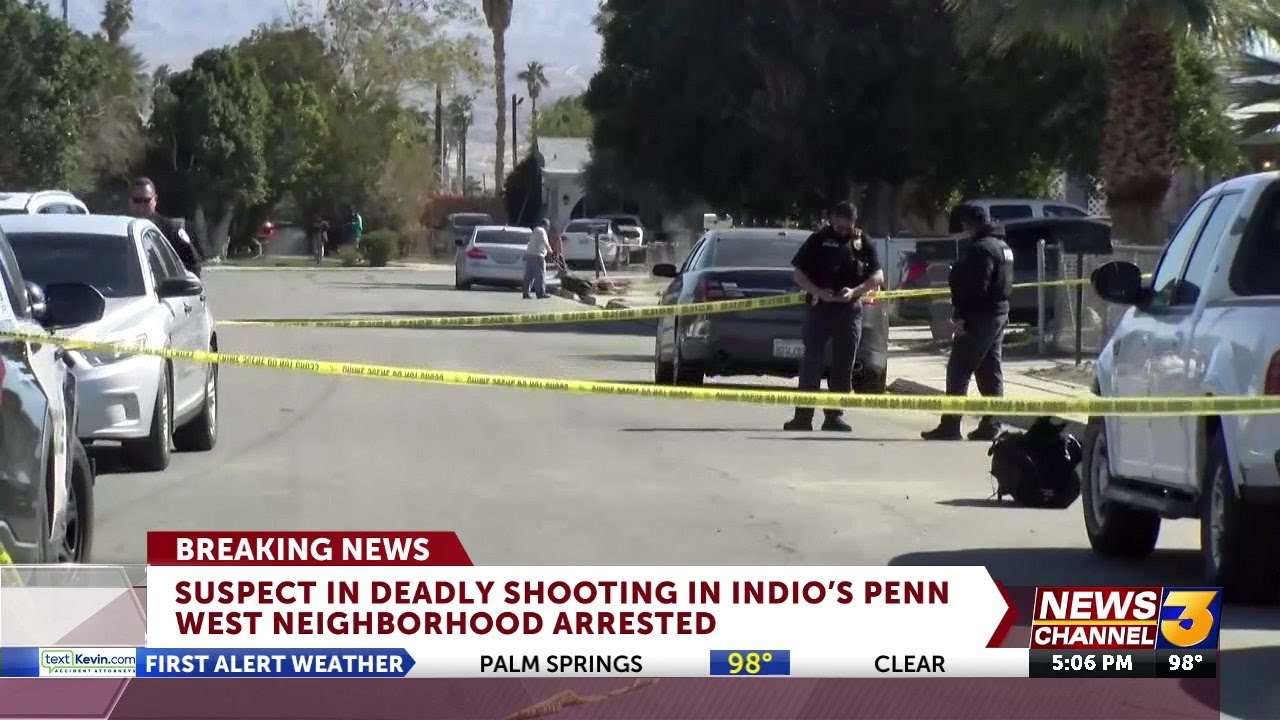 Suspect arrested in deadly February shooting in Indio - YouTube