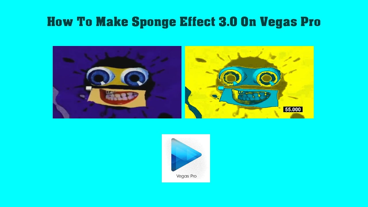 How To Make Sponge Effect 3.0 On Vegas Pro - YouTube