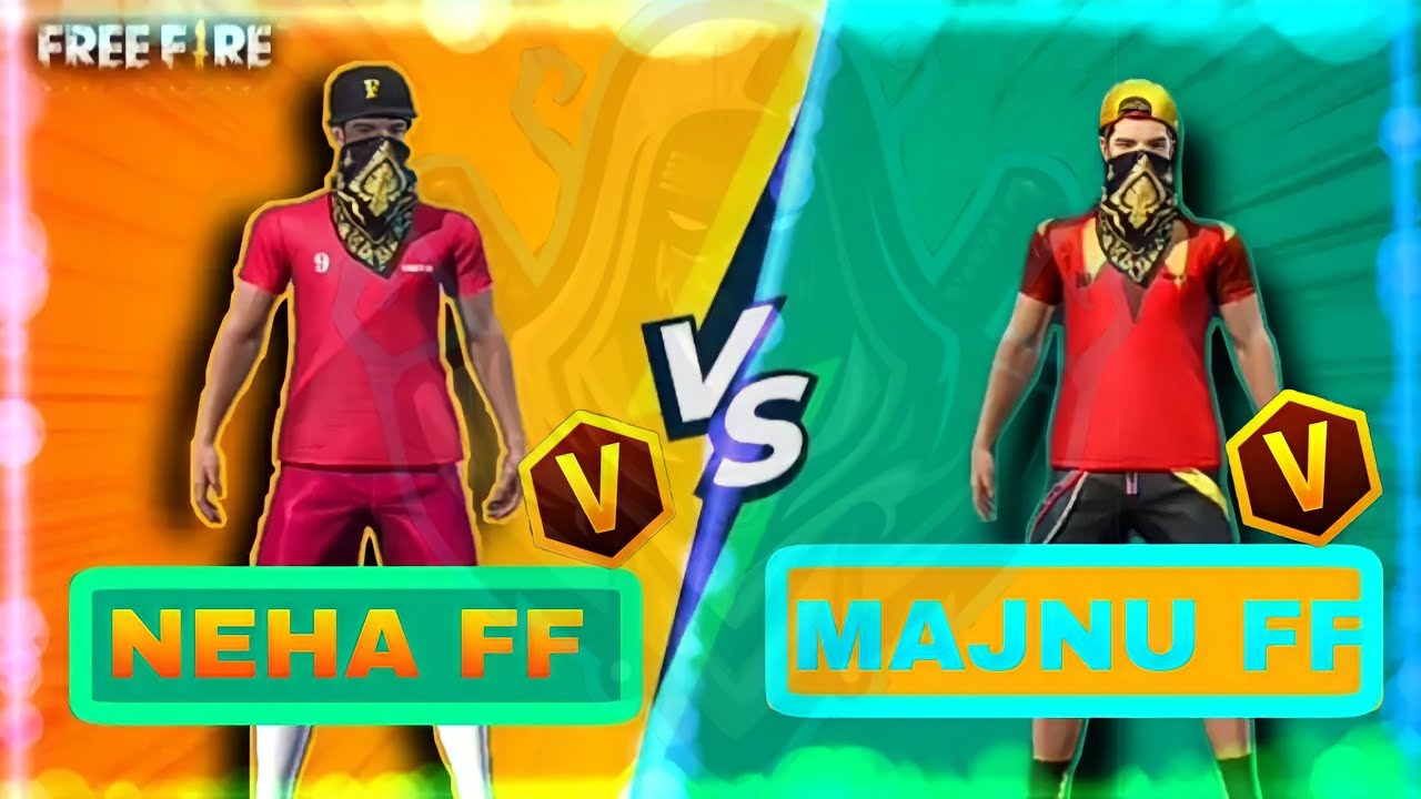 Hi guys welcome back Free fire new custom room Neha FF Vs Majnu FF ...