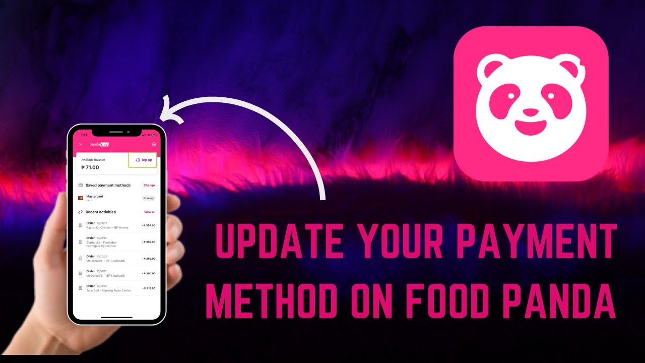 Need to Update Your Payment Method on Food Panda? Here’s How - 2025 ...
