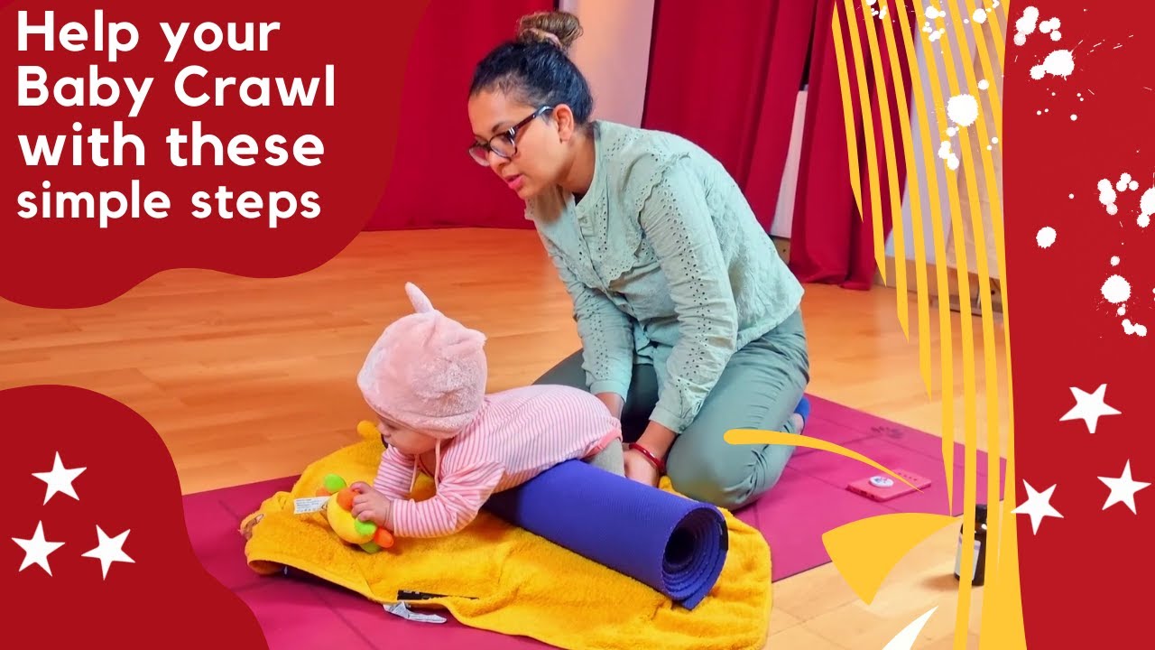 Do this 3 steps to HELP your BABY CRAWL! - YouTube