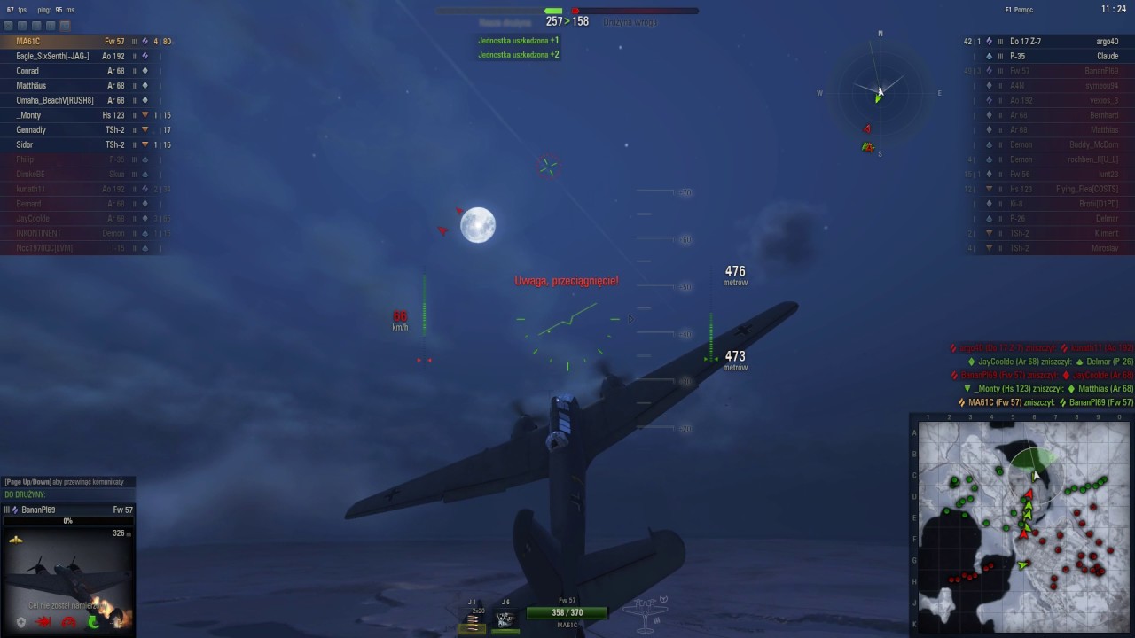 World of Warplanes - Focke-Wulf Fw 57 K5A0 - YouTube