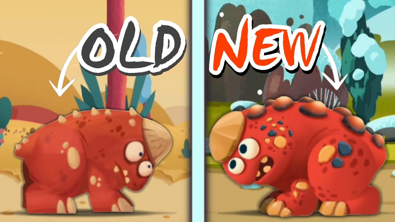 OLD vs NEW Rambo Dino Bash with Dino Bash 2 Travel Thru Time gameplay ...