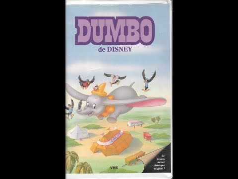 Opening to Dumbo (French Canadian Copy) 1986 VHS