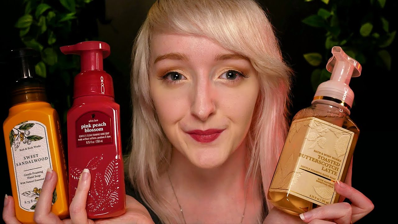 ASMR Bath & Body Works Soap Personal Shopper - YouTube
