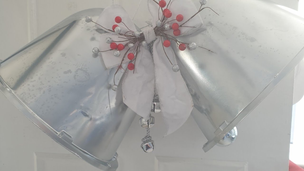 quick easy and budget friendly large Jingle Bells / Christmas bells DIY ...