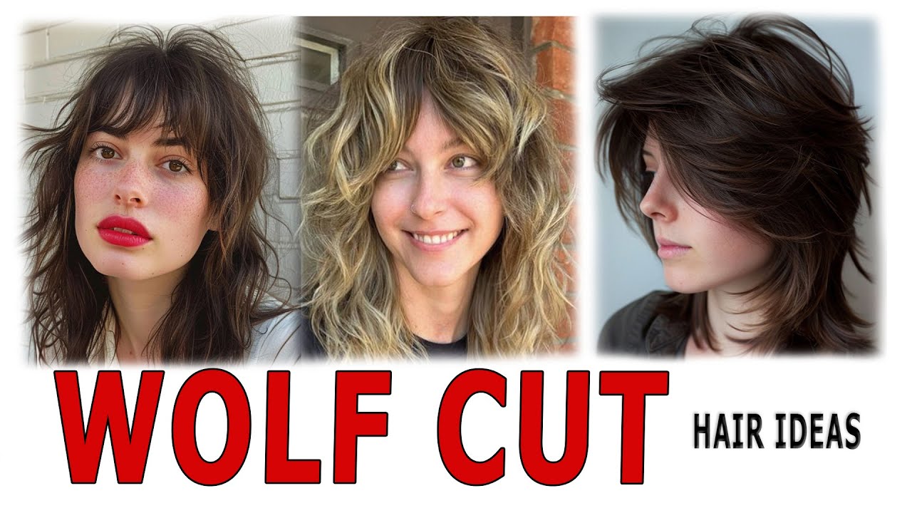 28 Wolf Cut Hair Ideas for 2025: Short Long Bangs and Creative Styles ...