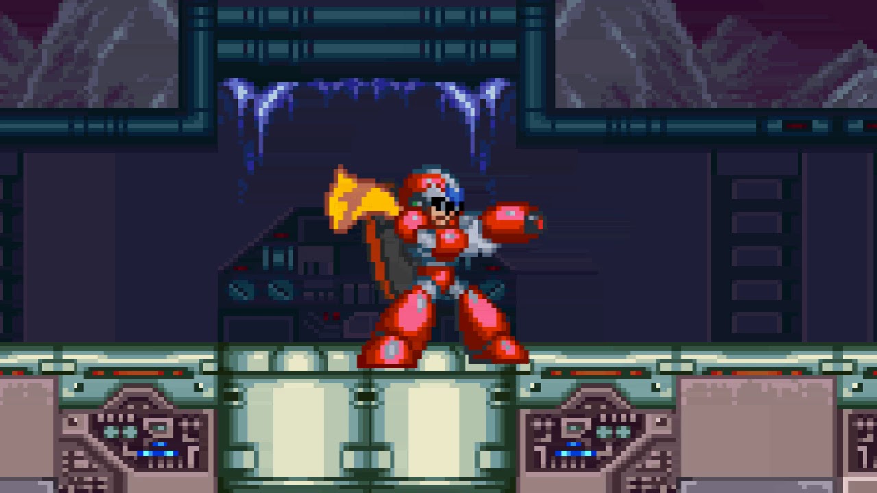 Megaman - X vs Protoman (Sprite Animation) - YouTube