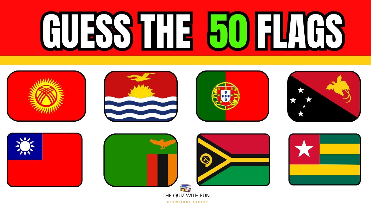 Guess the Flag in 5 Seconds🤔 | Guess Country by the Flag | World Flag ...
