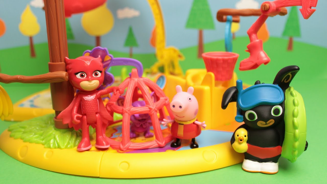 TOPINI in TRAPPOLA! - La sfida tra Bing, Gufetta e Peppa Pig [Challenge ...
