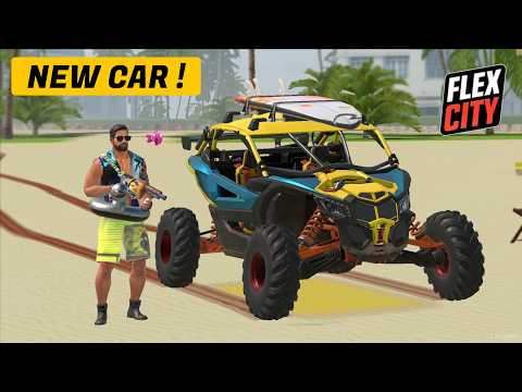 🔥NEW Buggy in Flex City Update ! Summer Heat Flex Pass #flexcity #openworld