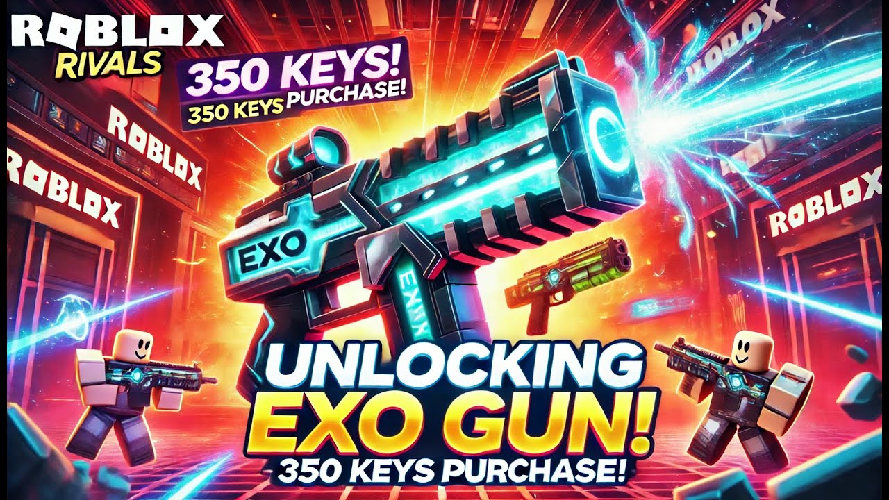 Unlocking the Exo Gun with 350 Keys in Roblox Rivals! - YouTube