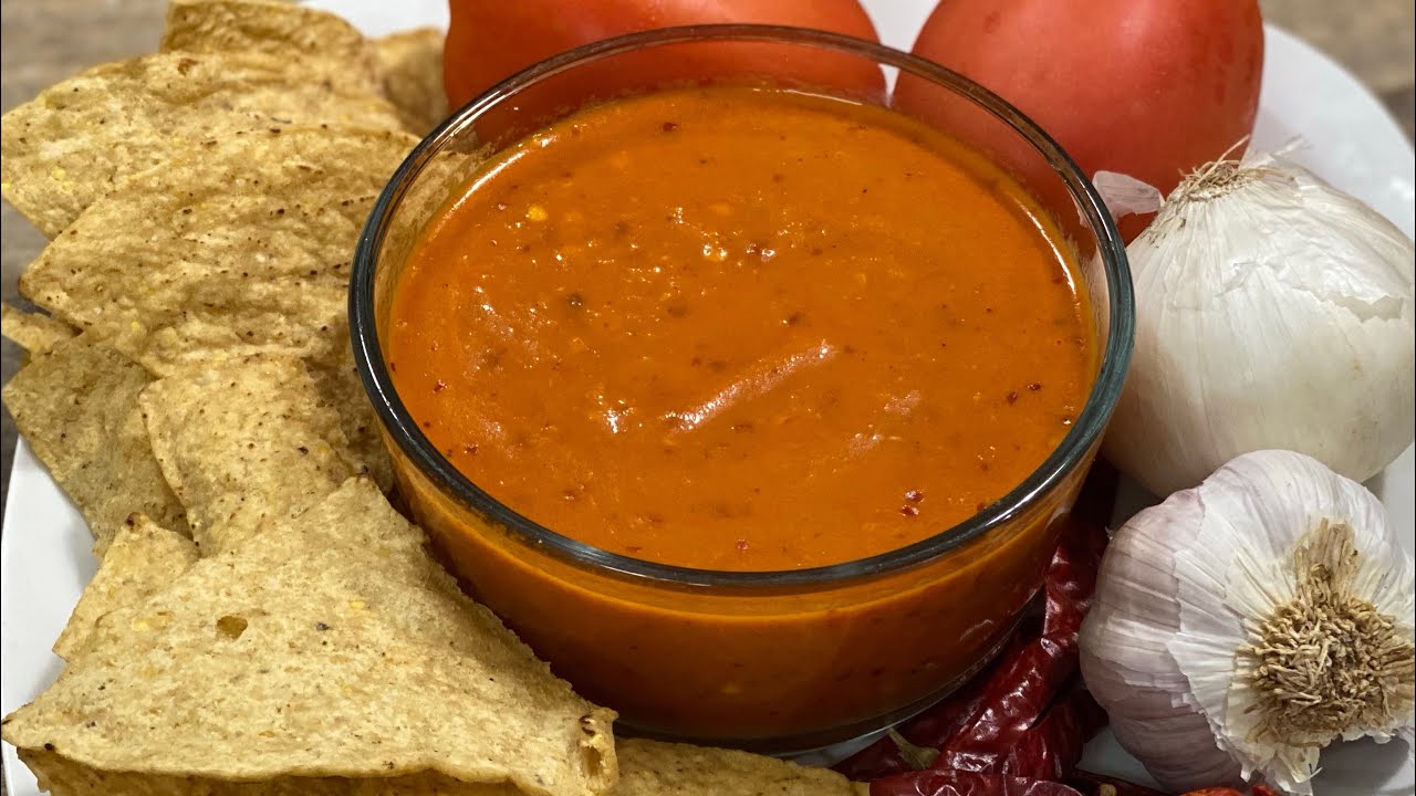 Red Salsa - Salsa de Chile de Arbol - Red Mexican Salsa - Easy recipe ...