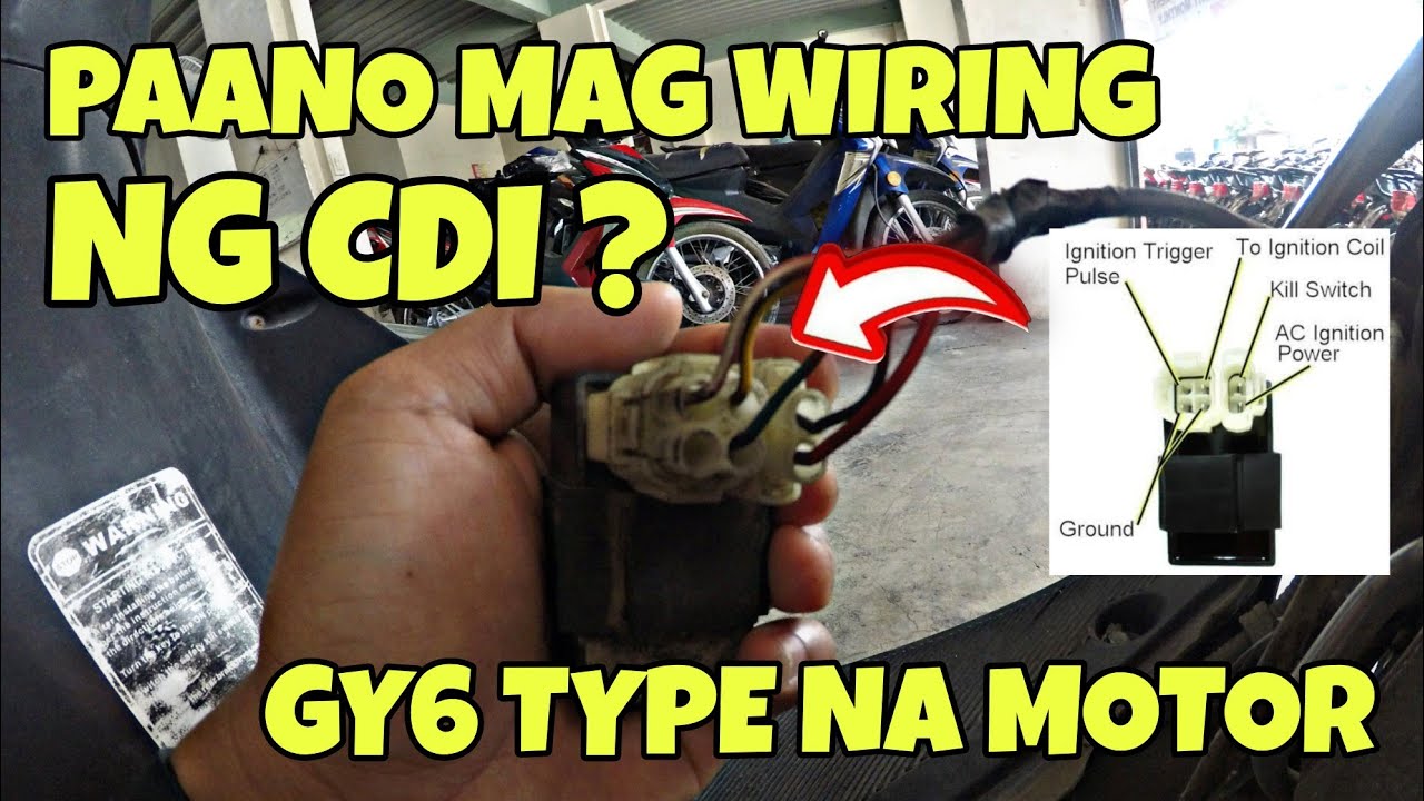 How To Wire CDI? | GY6 Type Na Motor! - YouTube