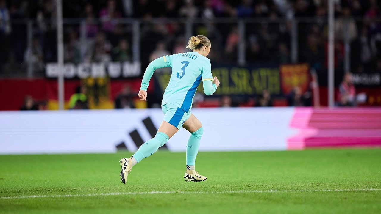 Wini Heatley, Cap No. 230, talks about making her senior debut - YouTube