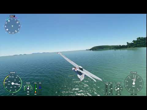 Flight Simulator 2020 - Monuriki : île du Film Seul au monde (Cast Away's movie island)