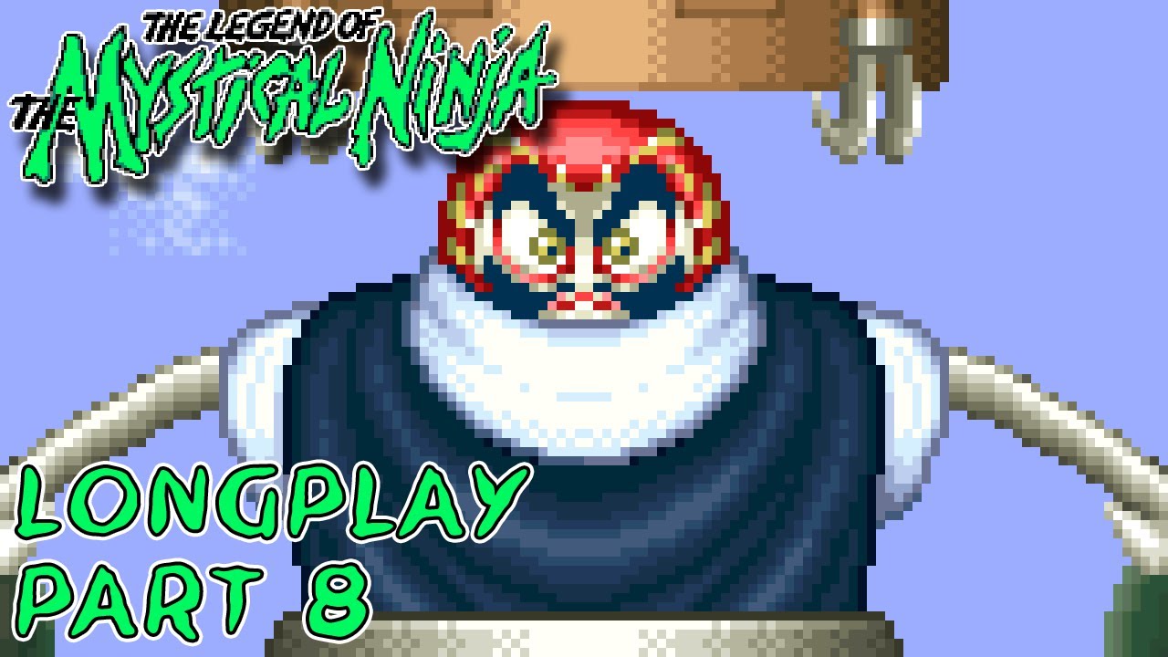 The Legend of the Mystical Ninja Longplay - Warlock Zone 8 (Part 8 of 9 ...