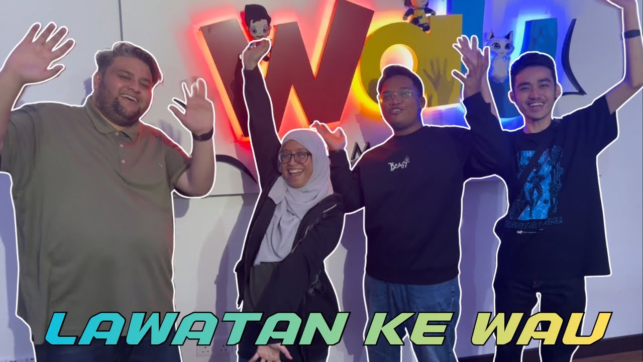Vlog Lawat Wau Animation Studio - YouTube