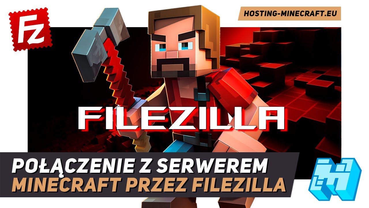 Jak połączyć się z serwerem Minecraft za pomocą FTP klienta FileZilla - YouTube
