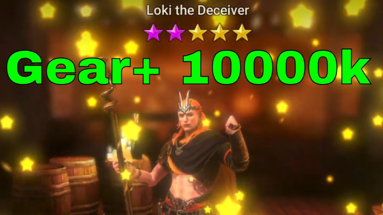 Raid Shadow Legends: Loki the Deceiver How to Gear UP! - YouTube
