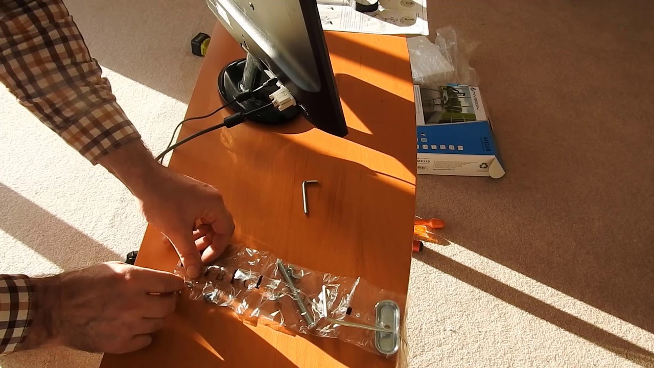 Gas Assisted Monitor Arm - Invision MX150 from Vreeto.com - YouTube