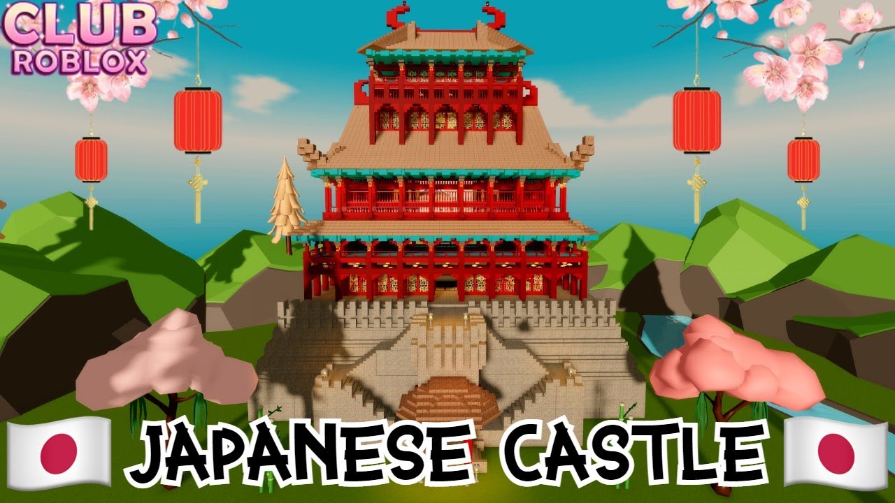 Japanese Castle 🎎🌸 || House Tour || Club Roblox - YouTube