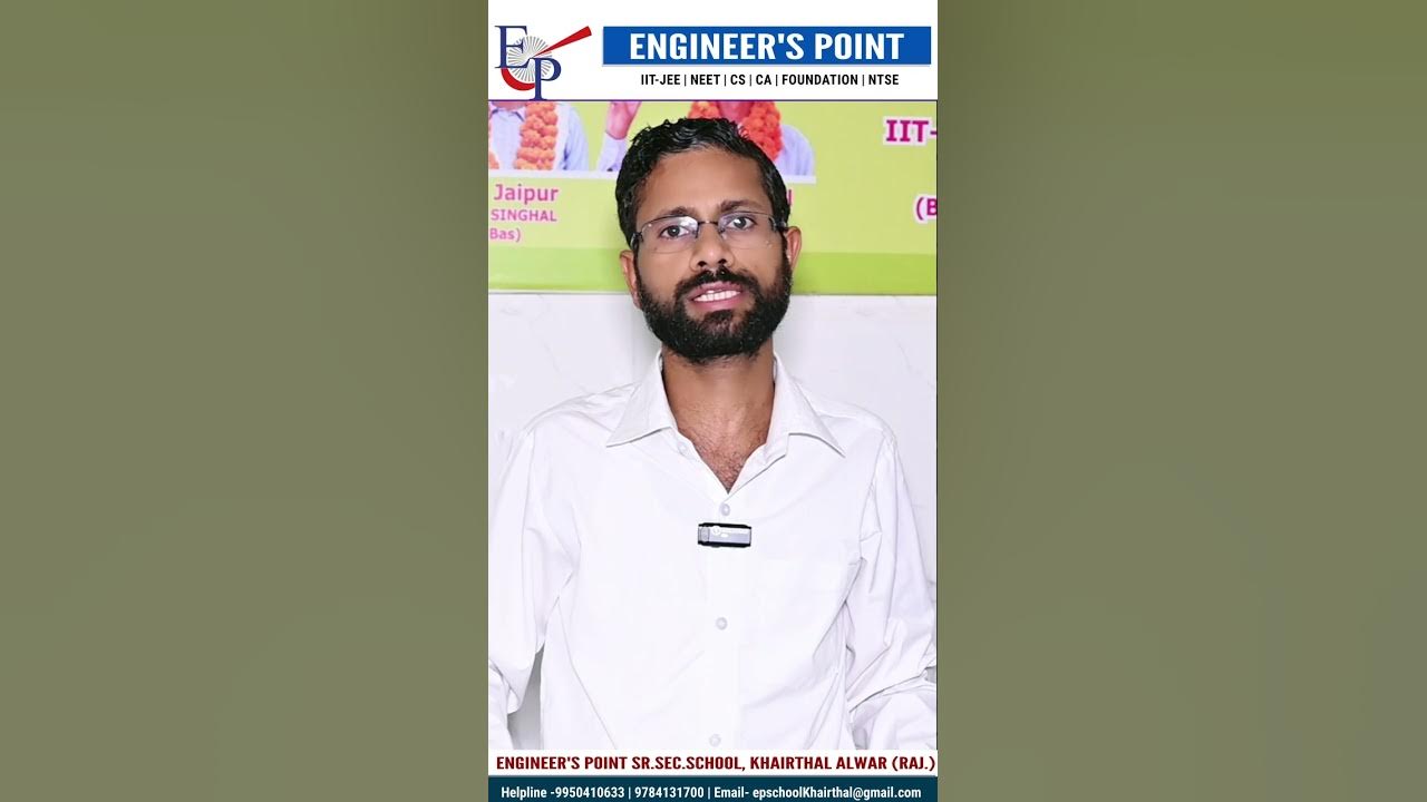 Sandeep Prajapati Sir | Experienced Faculty | Best Faculty | Engineer's ...